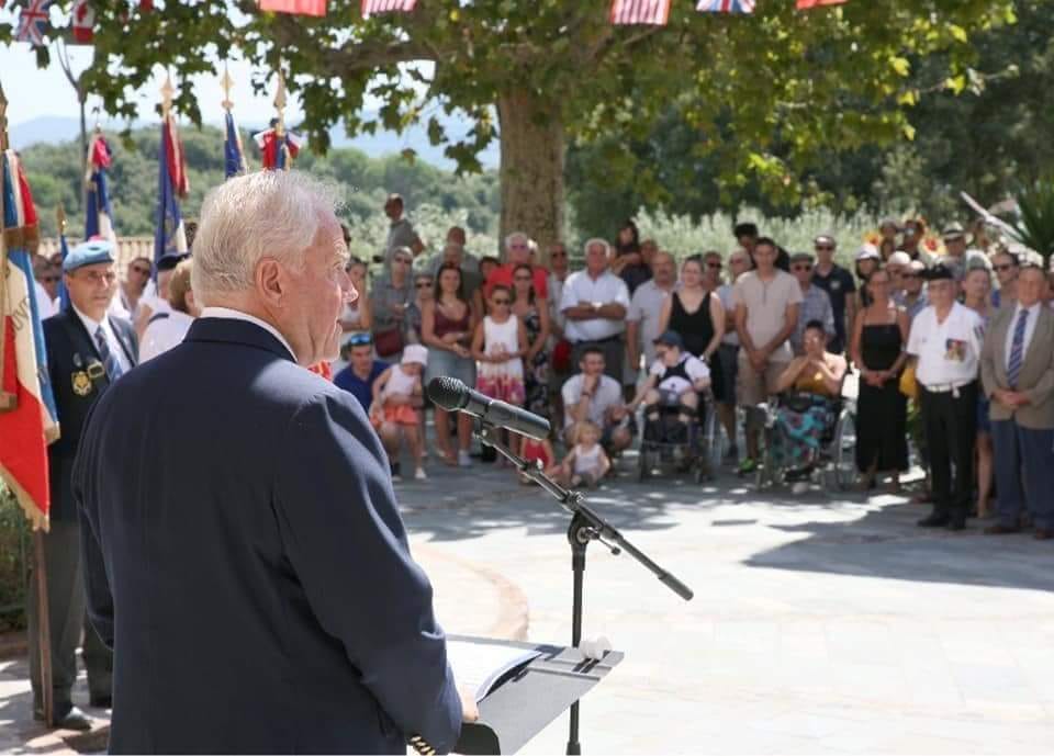 Célébration du 74ème anniversaire du débarquement de Provence ...
