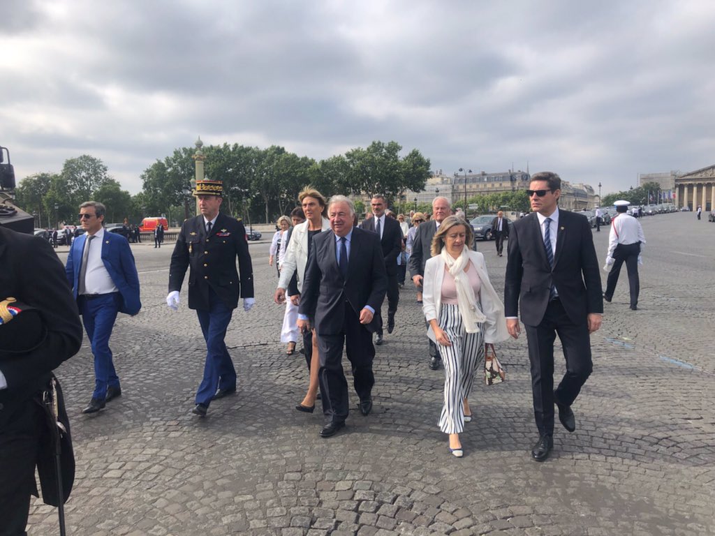 Cérémonie du 14 juillet – Christian CAMBON – Sénateur du Val-de-Marne