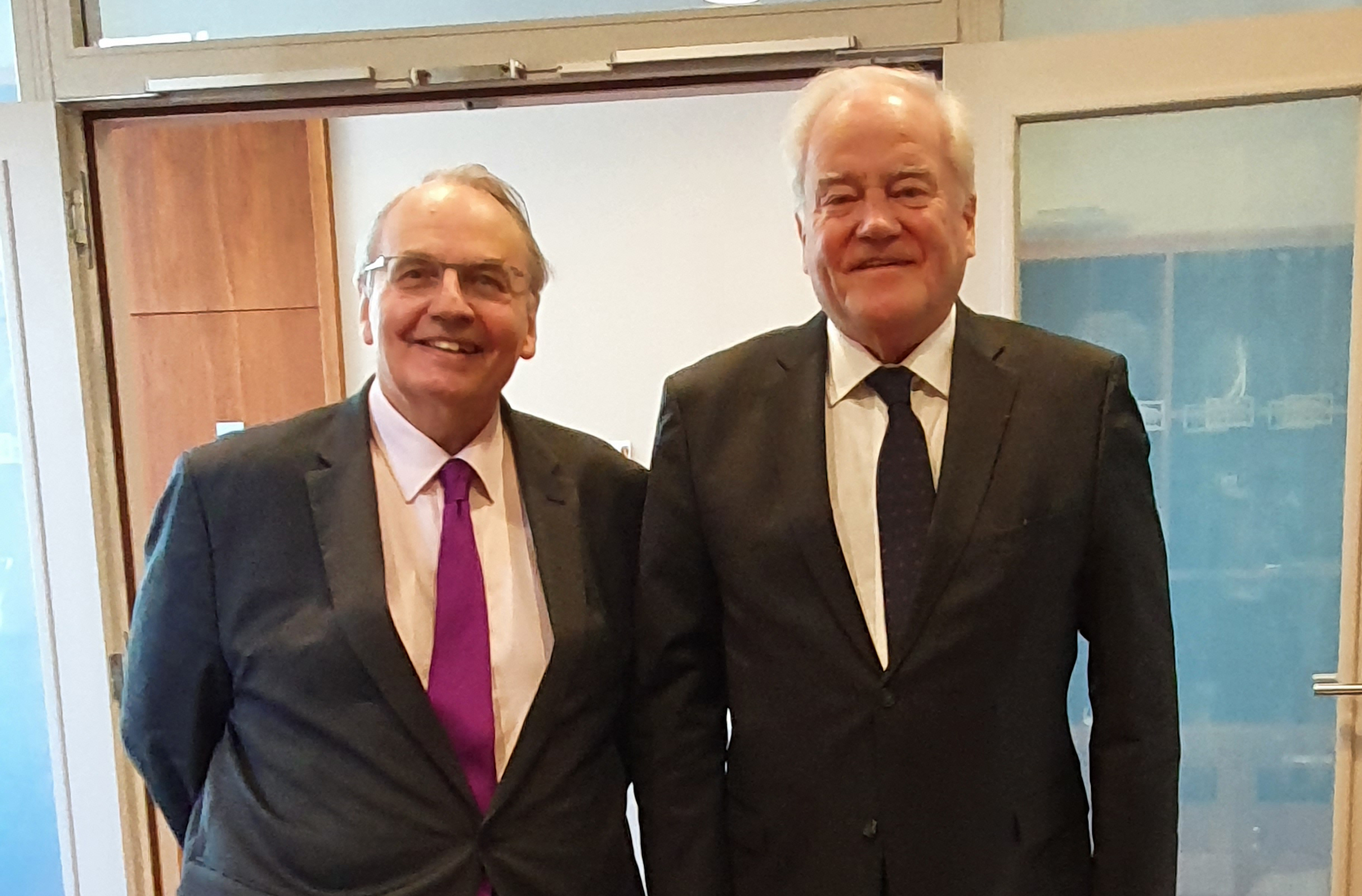 Entretien avec le Président de la Commission des Affaires étrangères de ...