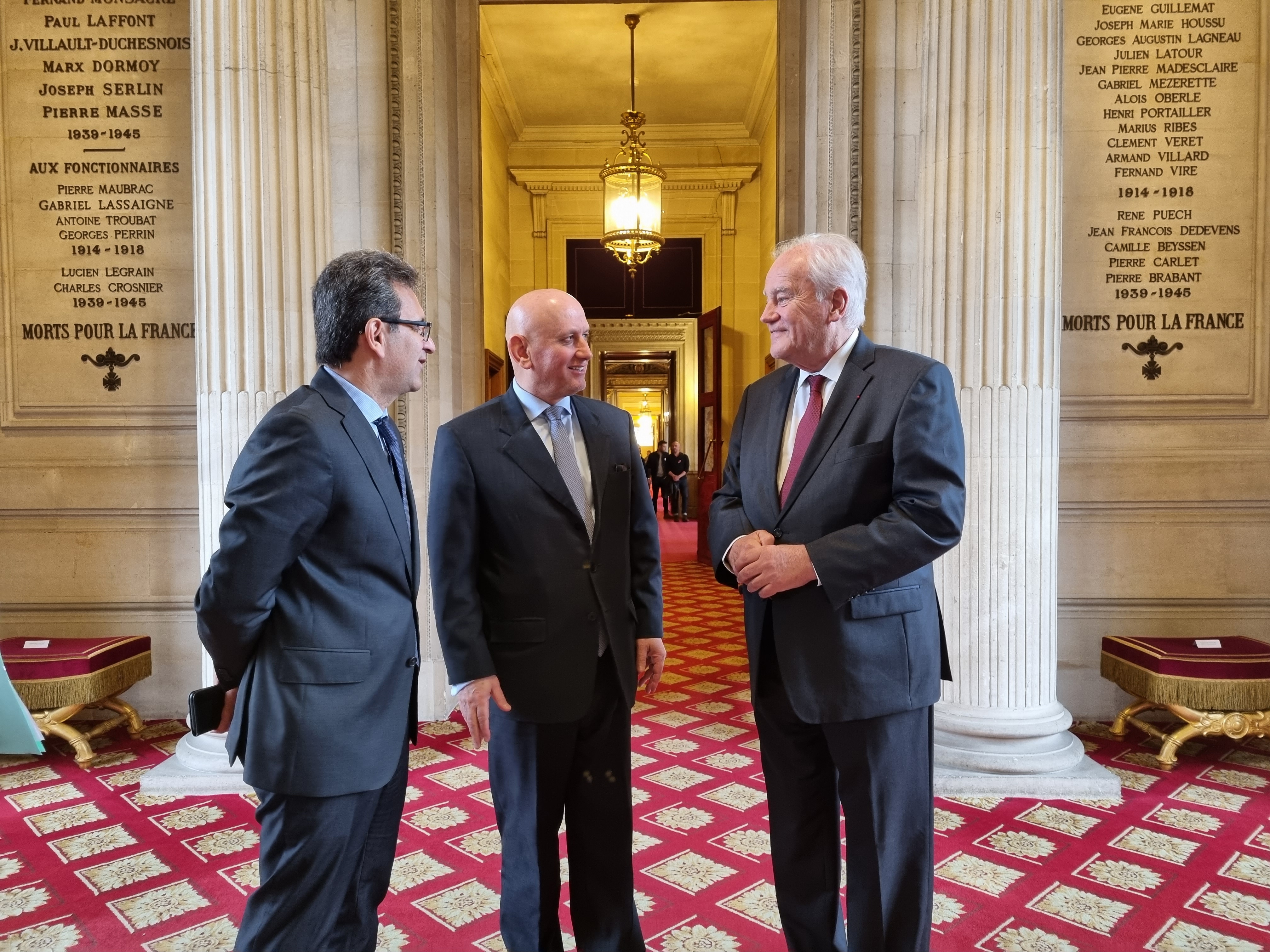 Accueil de l’Ambassadeur d’Irak à Paris – Christian CAMBON – Sénateur ...
