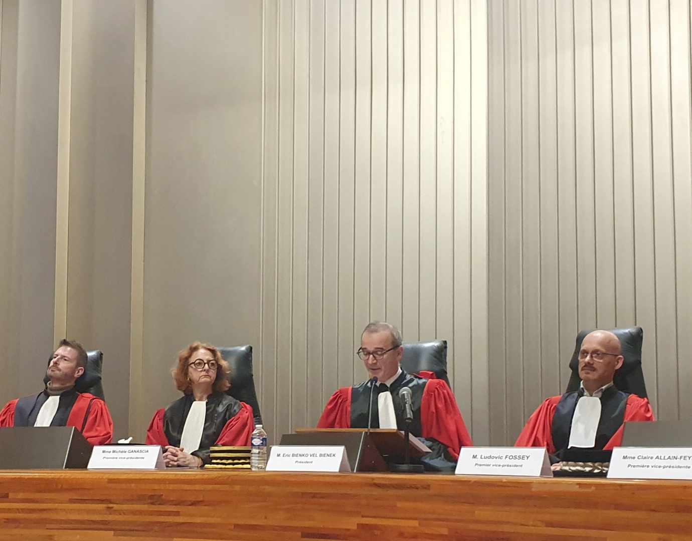 Audience solennelle de rentrée du Tribunal judiciaire de Créteil ...
